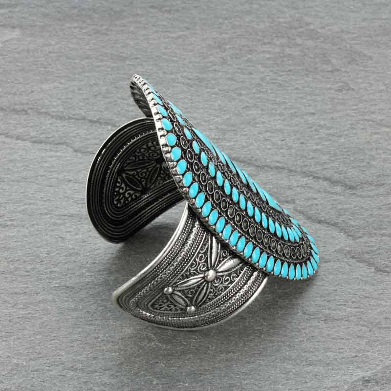 Western Cluster Cuff Bracelet – Bluetortoisewholesale