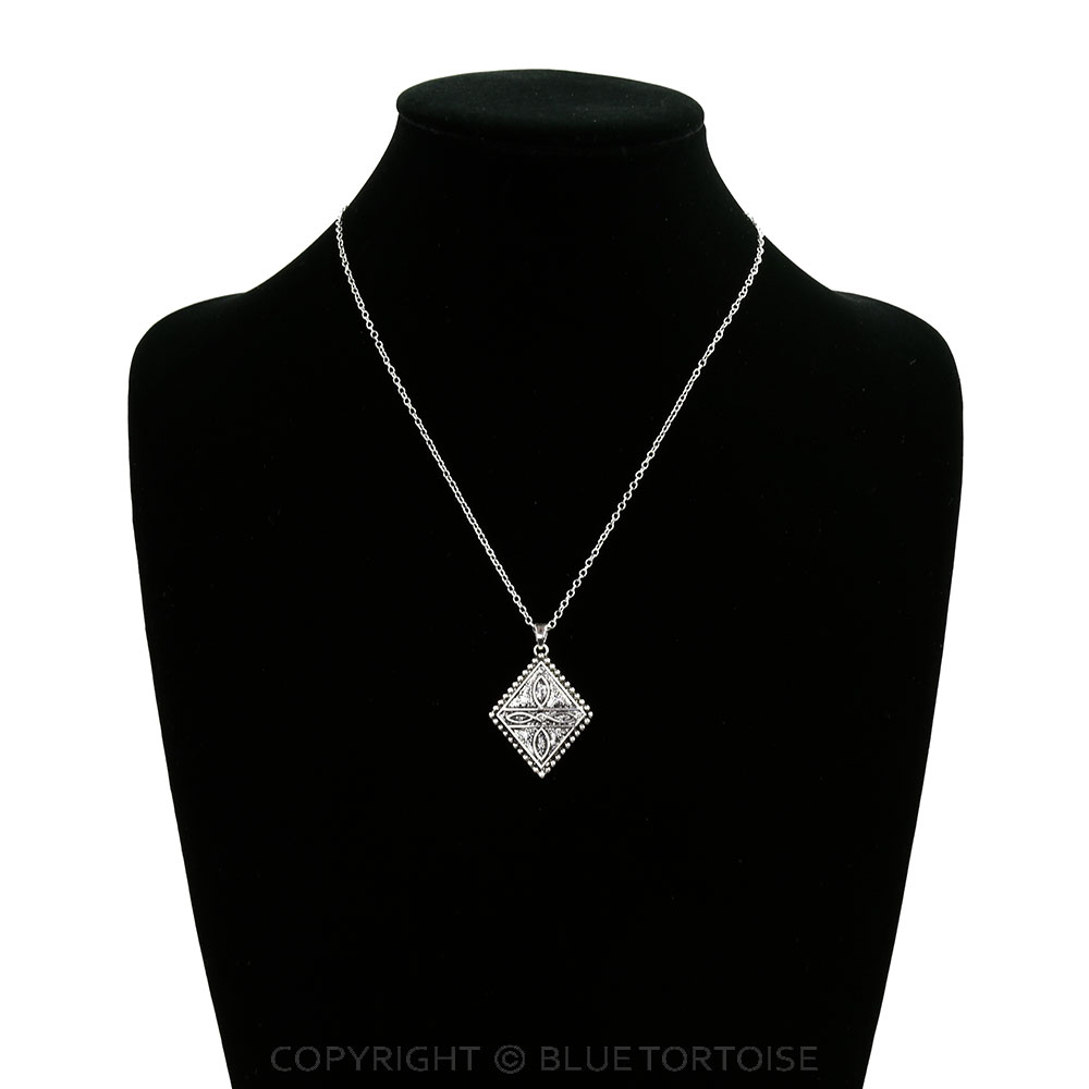 Western Boot Stitch Diamond Necklace – Bluetortoisewholesale