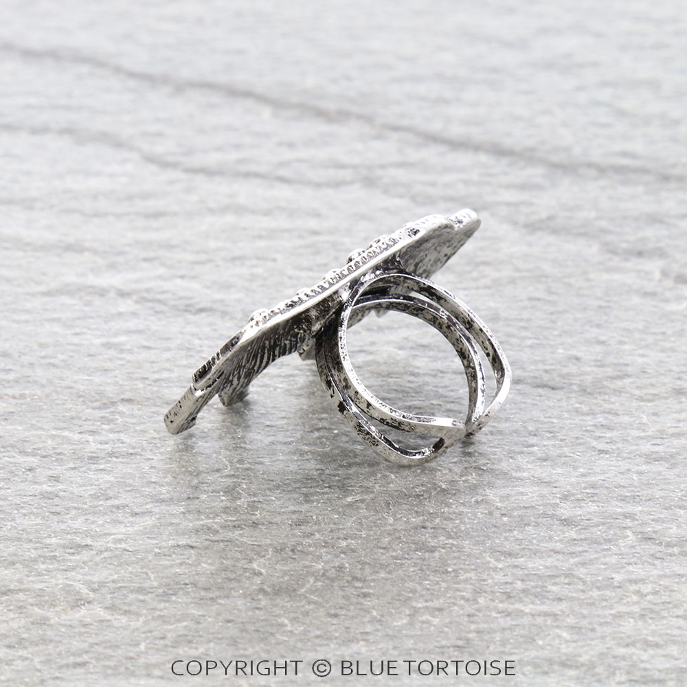 Western Ball TXR Buffalo Cuff Ring – Bluetortoisewholesale