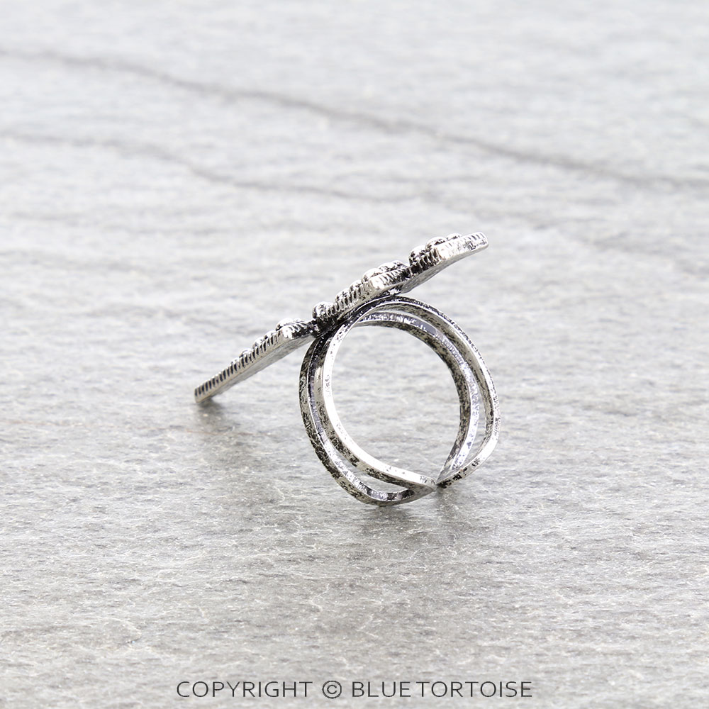 Western Ball TXR Thunder Cuff Ring – Bluetortoisewholesale